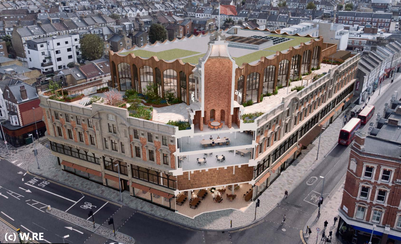 Arding & Hobbs in Clapham Junction: The first signs of what the ...