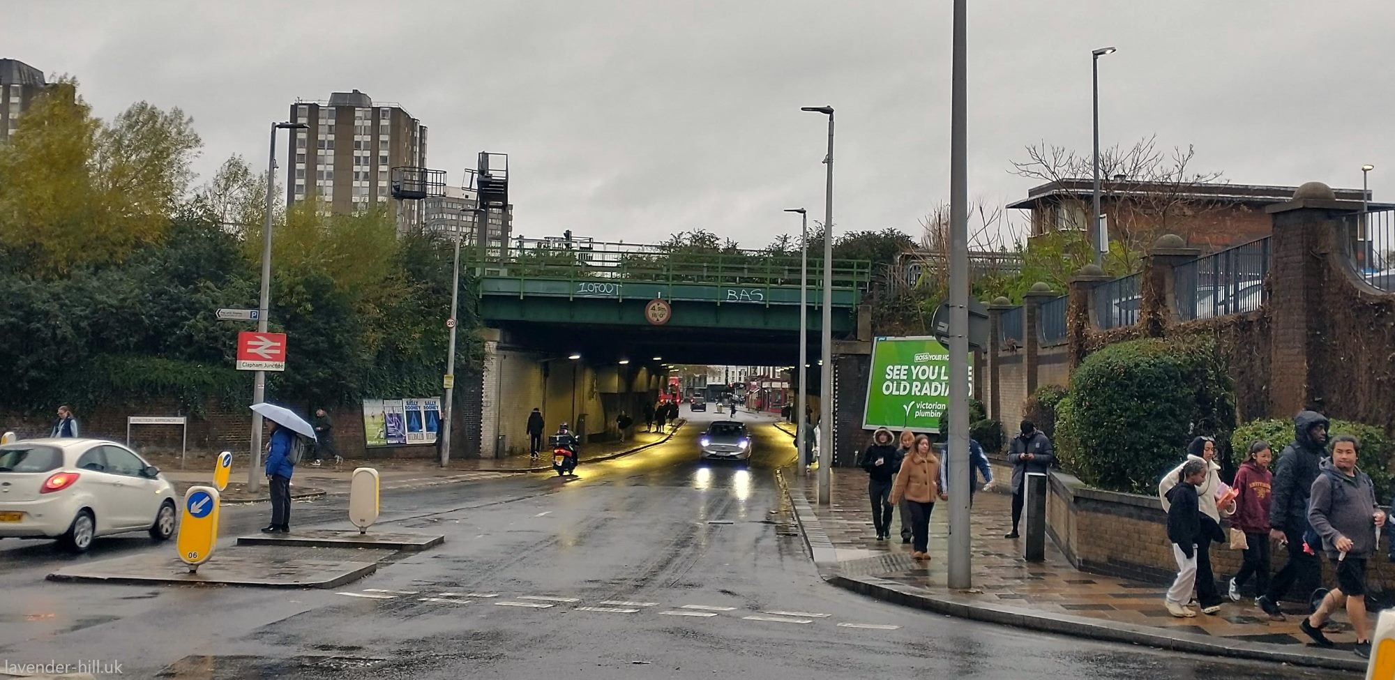 In pictures: Work starts on improving Falcon Road’s horrible bridge ...